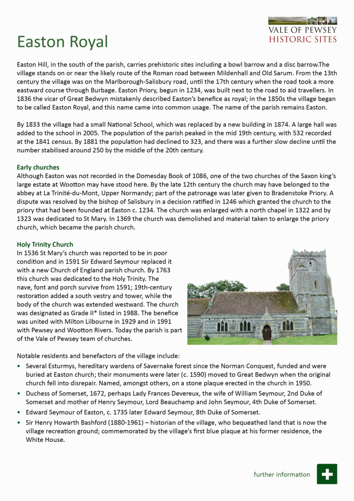 Easton Royal - Visit Pewsey Vale