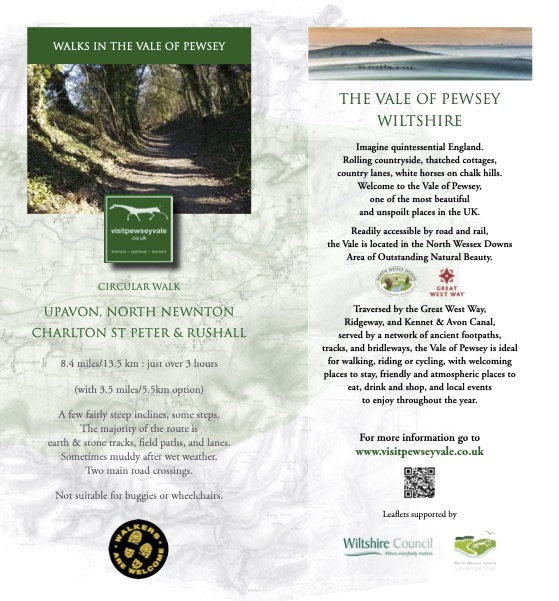 Upavon, North Newnton, Charlton St Peter & Rushall - Visit Pewsey Vale