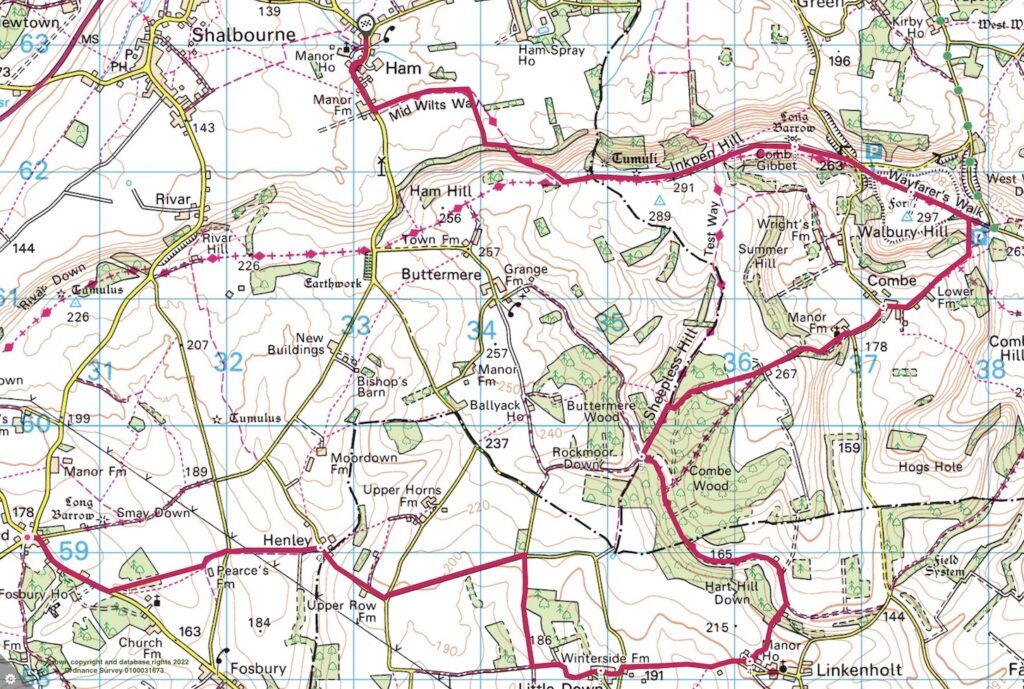 Stage 7 - Oxenwood to Ham - Visit Pewsey Vale